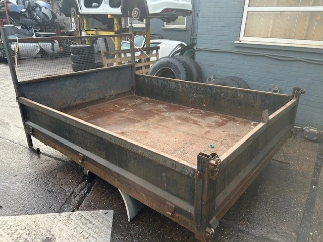 FORD TRANSIT STEEL Tipper Body & Pump 290cm x 210cm Dropside Flatbed £ ...