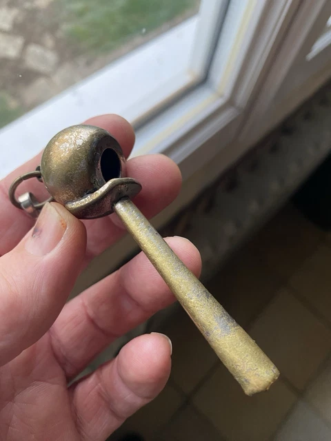 ANCIEN SIFFLET EN Laiton SNCF Cheminot Chasse Marine Appeau EUR 10,00 ...