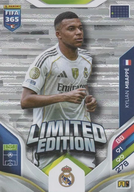 PANINI FIFA 365 Adrenalyn XL 2026 XXL Limited Edition Kylian Mbappé EUR ...