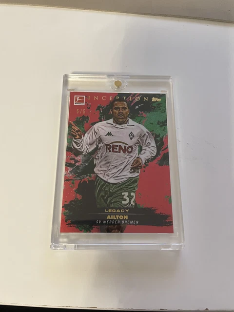 TOPPS BUNDESLIGA INCEPTION 2025 Ailton 5/5 EUR 69,00 - PicClick DE