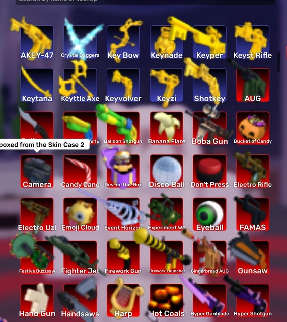 STACKED ROBLOX RIVALS Account With Keyper + Loads Of Key Skins. Level ...