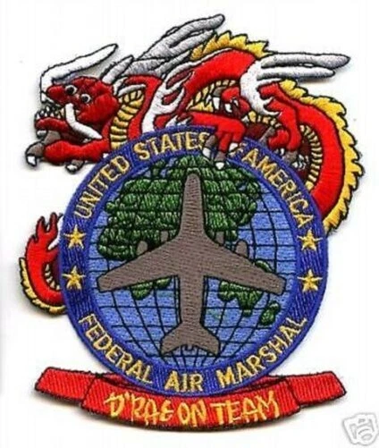 TSA FÉDÉRAL AIR Marshal Dragon Équipe Thermocollant Patch EUR 14,99 ...