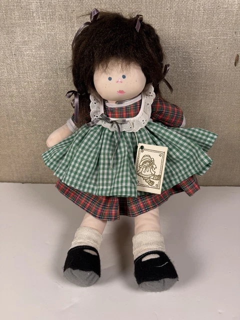 VINTAGE GIRL CLOTH Doll by My World Of Dolls Made By Ruth Johnson ...