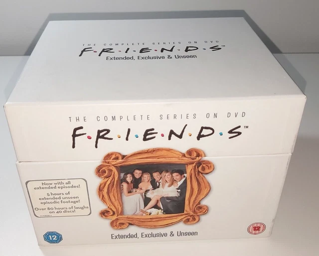 THE COMPLETE SERIES on DVD Friends Extended Exclusive & Unseen TV Box ...