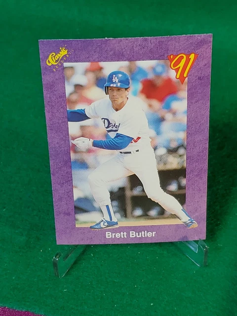 1991 #4 BRETT Butler Classic Game Los Angeles Dodgers EUR 1,93 ...