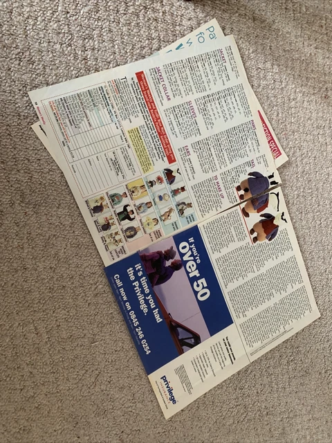 KNITTING PATTERN BEATRIX Potter Tommy Brock By Alan Dart Rare Women’s ...