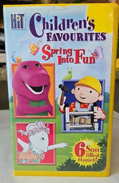 CHILDREN’S FAVORITES VHS Spring Into Fun 2004 Barney Kipper RARE Hard ...
