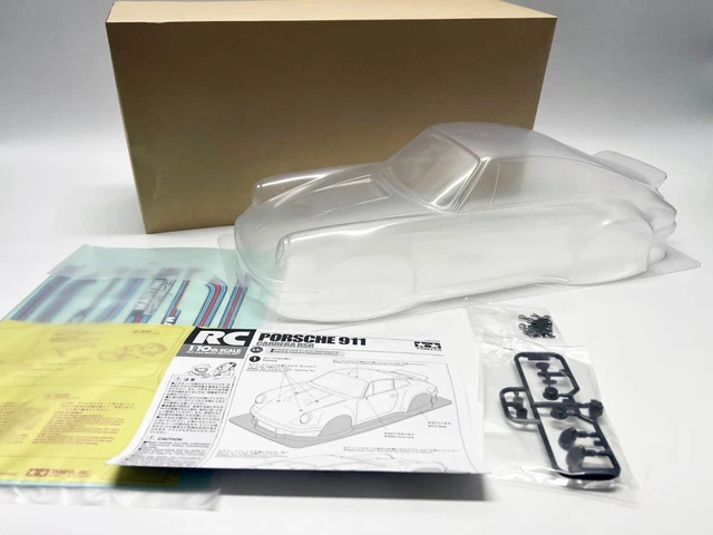 TAMIYA SPARE BODY Set Porsche 911 Carrera Rsr SP1543 51543 Unassembled ...