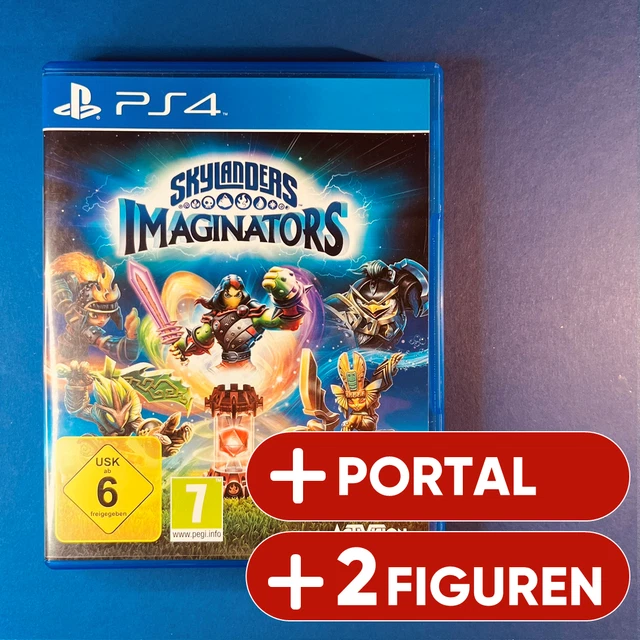 🎮 SKYLANDERS IMAGINATORS Starter-Set – PS4 – Spiel + 2 Figuren + Portal EUR 129,99 - PicClick DE