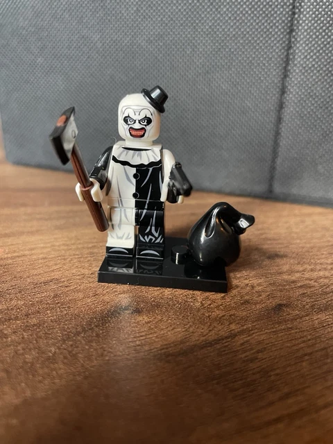 CUSTOM TERRIFIER 1 2 3 Art The Clown Axe & Gun Halloween Horror Mini ...