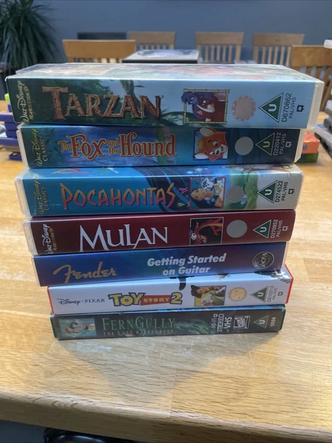 DISNEY VHS BUNDLE £3.31 - PicClick UK