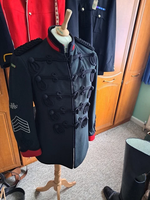 BRITISH ARMY RIFLES Regiment band WO1 ceremonial tunic £229.52 ...