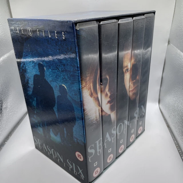 X-FILES SEASON 6 Collection VHS Box Set (skub1) £5.95 - PicClick UK