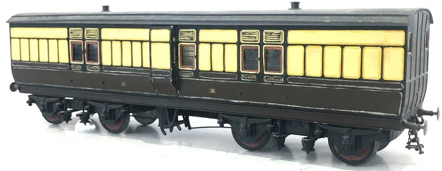 7MM/O GAUGE KIT Built Brass Gwr Bogie Passenger Brake Coach £69.99 - PicClick UK