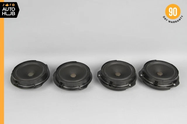 08-18 MERCEDES W204 C250 E400 CLS550 Door Audio Speaker Logic 7 Set of ...