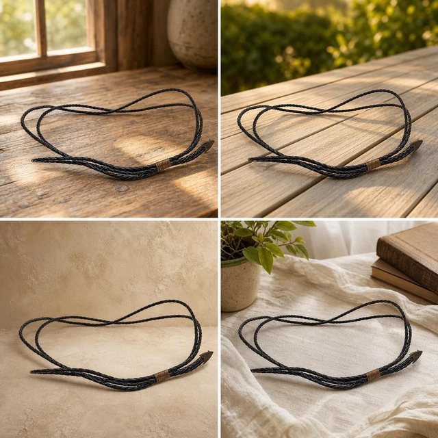 BOHEMIAN FAUX LEATHER Cowboy Hat Band, Fits Cowboy Hat Fedora £7.12 ...
