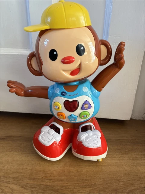 PRESCHOOL CHILDREN'S VTECH Chase Me Casey monkey Interactive Learning ...