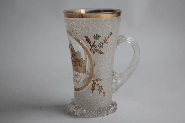 ANCIEN VERRE ÉMAILLÉ Souvenir La Schlucht Hotel Boos Vosges (66146) EUR ...