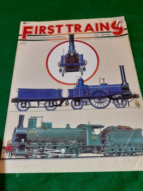 FIRST TRAINS - History of the Railways No. 1 £0.99 - PicClick UK