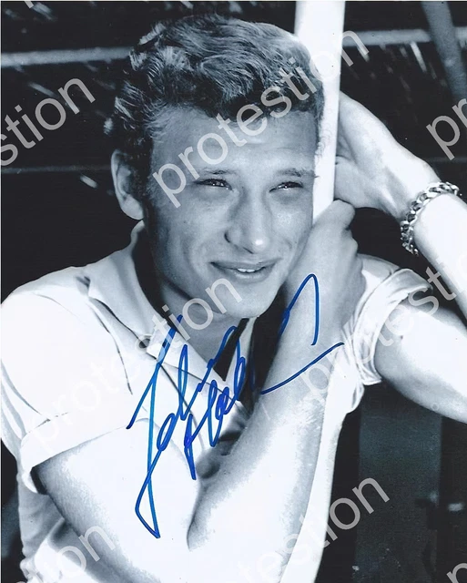 PHOTOGRAPHIE DÉDICACÉE AUTOGRAPHE "Johnny Hallyday #01" signature ...