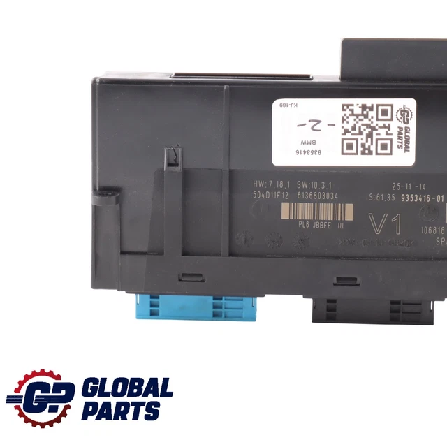 JUNCTION BOX BMW F10 PL6 JBBFE III V1 Body Control Module 9353416 $243. ...