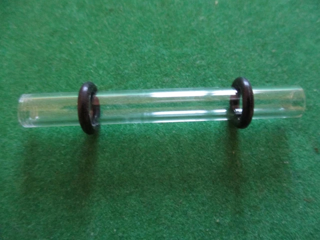 LIVE STEAM WATER Gauge Sight Glass Live Steam 2" x 4mm with Seals ...