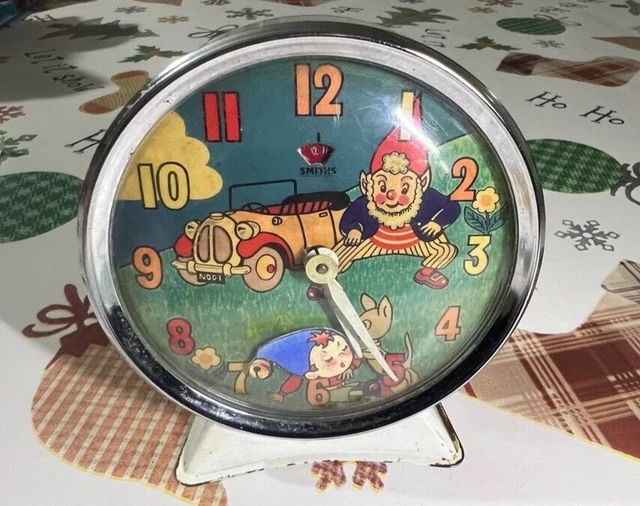 1950’S VINTAGE SMITHS Noddy Alarm Clock Fully Working £32.96 - PicClick UK