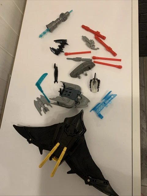 BATMAN FOREVER BATMAN & Robin Animated Mech Wing Batman Plus Weapons ...