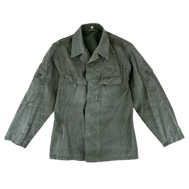 EAST GERMAN ARMY Jacket Raindrop Strichmuster Camouflage DDR NVA ...