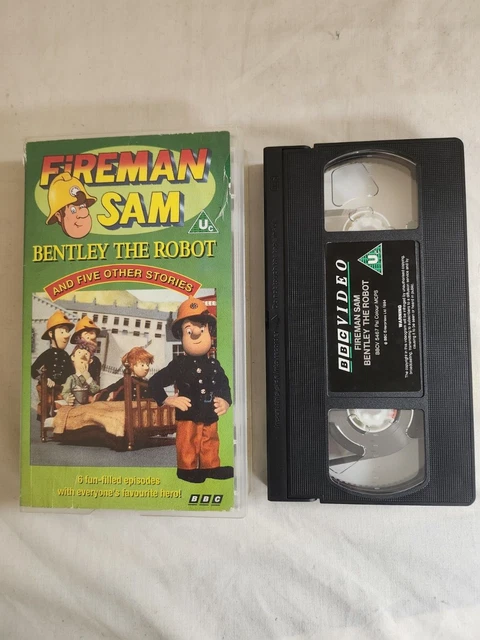 FIREMAN SAM, BENTLEY The Robot, & 5 other stories, vhs Video 1994 £8.50 ...
