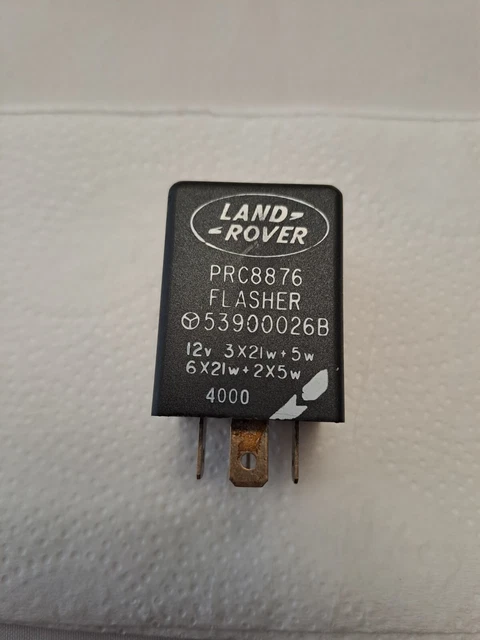 LAND ROVER DEFENDER RRC Discovery TD5 300tdi Genuine OEM Flasher Relay PRC8876 £12.95 - PicClick UK