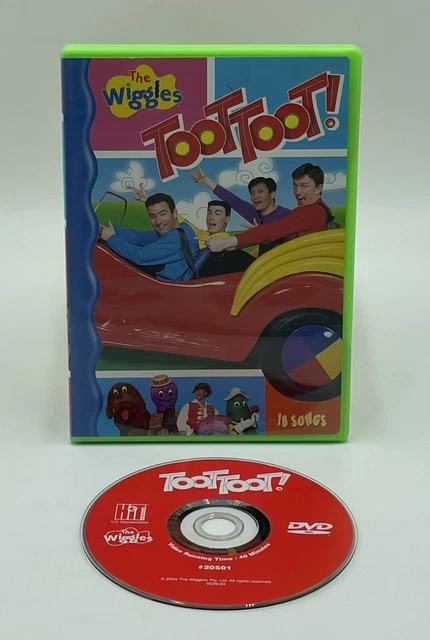 THE WIGGLES : Toot Toot ! / Pack de 2 DVD Wiggles Bay (DVD, 2004, 2 ...
