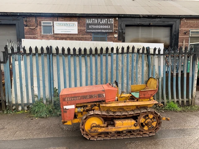 VINTAGE CRAWLER TRACTOR Itma A35S Rare Vineyard Tractor Digger Dumper ...
