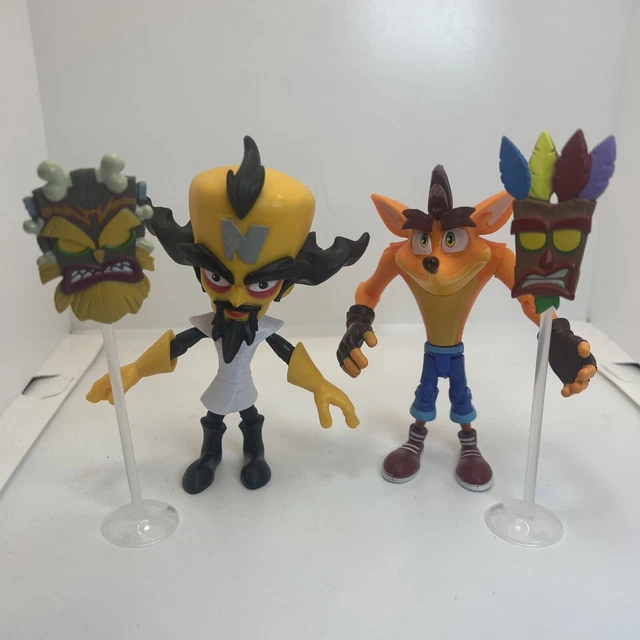 CRASH BANDICOOT & Dr Cortex Bandai Action Figures £18.00 - PicClick UK