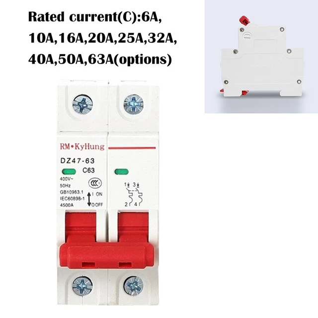 OVERLOAD AND SHORT Circuit Protection Circuit Breaker for Various ...
