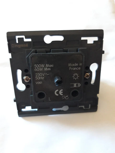 LEGRAND SAGANE INTERRUPTEUR Variateur Rotatif Réf 841 91 Occasion EUR ...