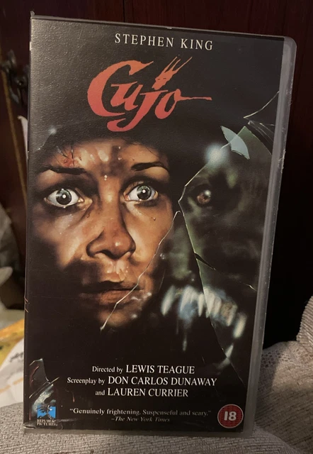 STEPHEN KING'S CUJO (VHS, 1998) £2.50 - PicClick UK
