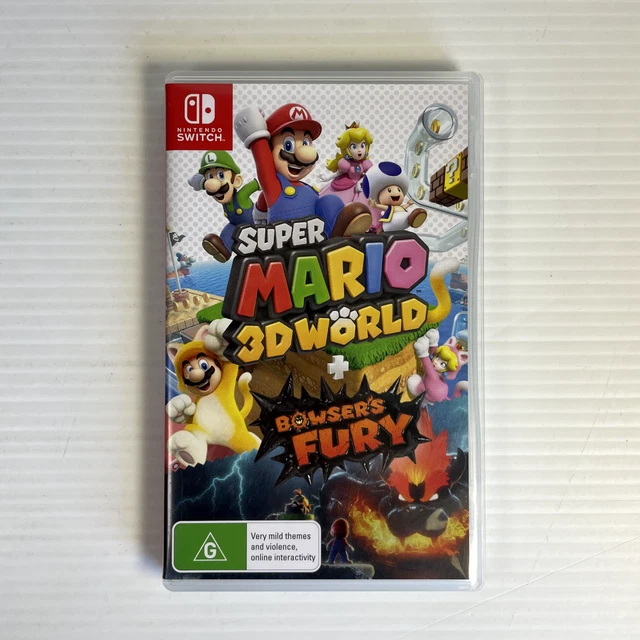 SUPER MARIO 3D World + Bowser's Fury Nintendo Switch Game - AUS PAL - Case Only EUR 19,24 ...