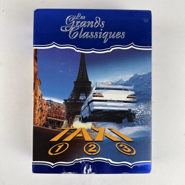 LES GRANDS CLASSIQUES Coffret Taxi 1 2 3 DVD Luc Besson TVA Films ...
