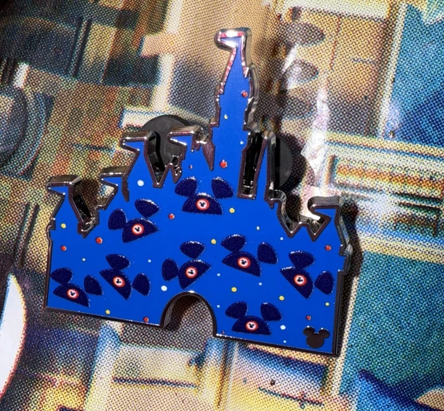 RARE CHASER DLR Castle 2025 Hidden Mickey Disney Pin £34.52 - PicClick UK