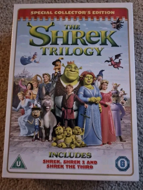 SHREK TRILOGY (BOX Set) (DVD, 2007) £6.96 - PicClick UK
