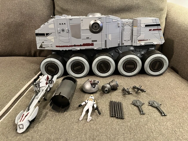 STAR WARS CLONE Wars Turbo Tank Juggernaut-Hasbro 2009 - Presque ...