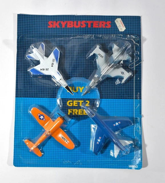 MATCHBOX SKYBUSTERS AIRCRAFT SB805C1 Diecast Airplane 4 Model Jet Toys ...