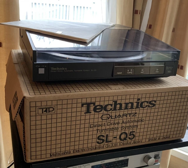 TECHNICS SL-Q5 LINEAR Tracking Direct Drive Automatic Turntable 1980's ...