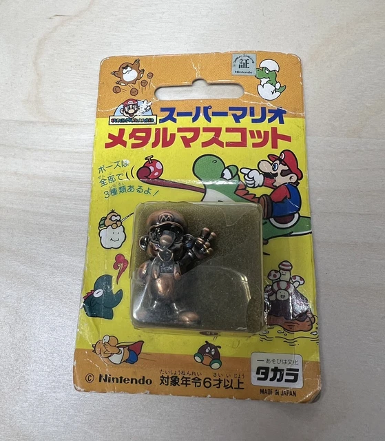VINTAGE TAKARA SUPER Mario World Nintendo Metal Mini Figure Toy Japan ...