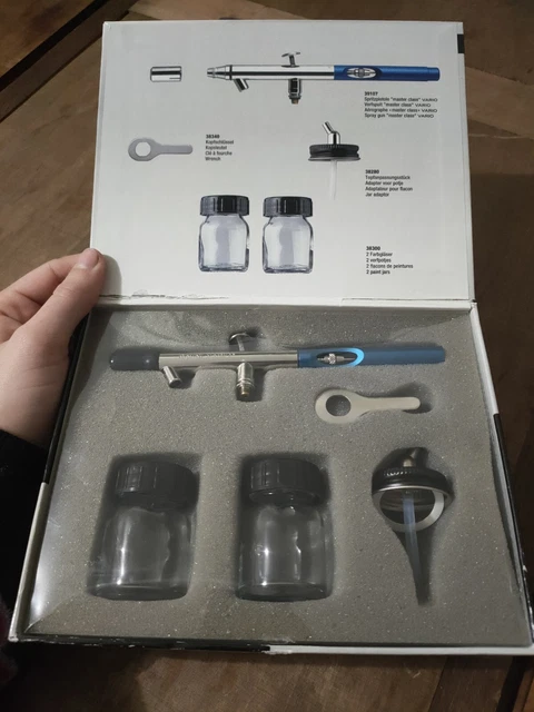 KIT AÉROGRAPHE REVELLE spray gun Vario master class EUR 90,00 - PicClick FR