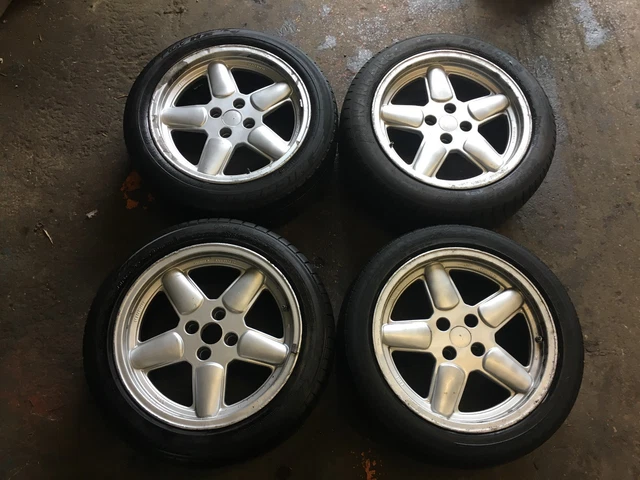 BMW E30 16& AC Schnitzer S3 alloy wheels & caps 4x100 325i Alpina BBS ...