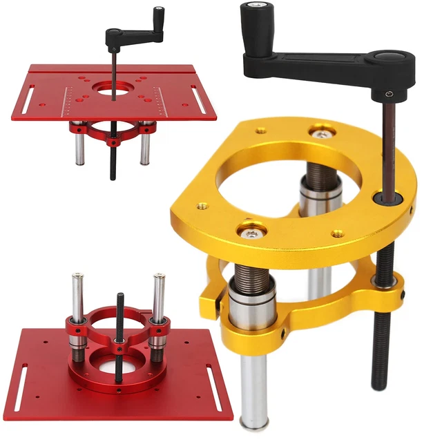 ROUTER LIFT 65MM Universal Trimming Machine Router Lift Table Base Tool ...