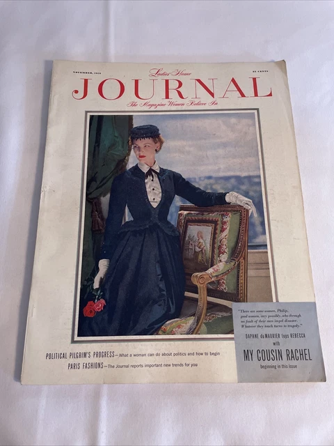 1951 NOVEMBER ZEITSCHRIFT Magazin, My Cousin Rachel Von Daphne Du Maurier (MH4) EUR 22,82 ...