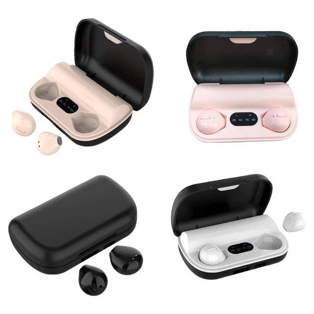 KABELLOSE OHRHÖRER MIT Ladekoffer Sportkopfhörer für Gaming Laptops EUR 19,47 - PicClick DE